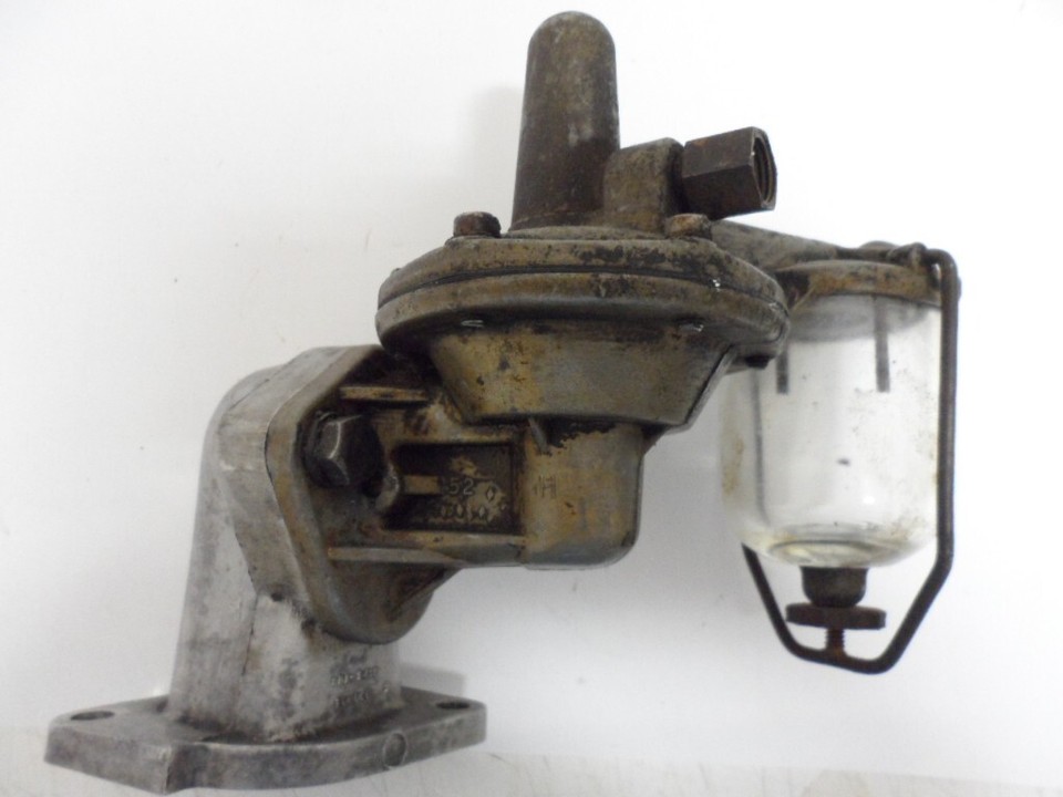 Original Ford & Mercury Flathead 8BA-9350 Fuel Pump &Alum. Stand ...