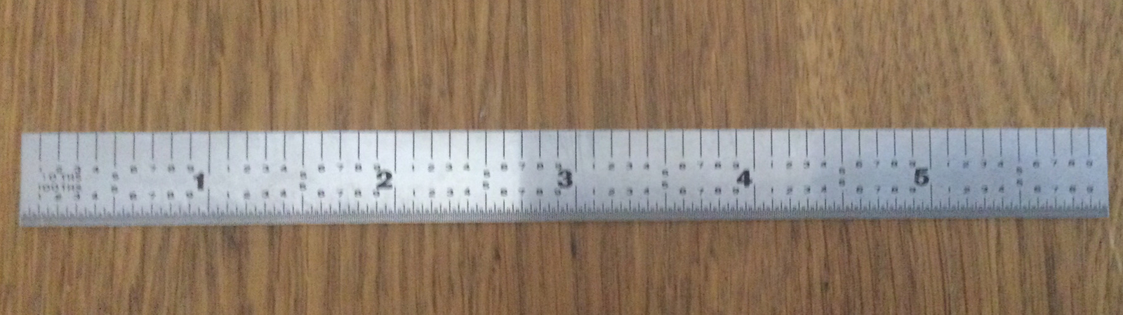 Steel Scale Ruler: Tenths/ Hundreths - 32nds / 64ths. | eBay