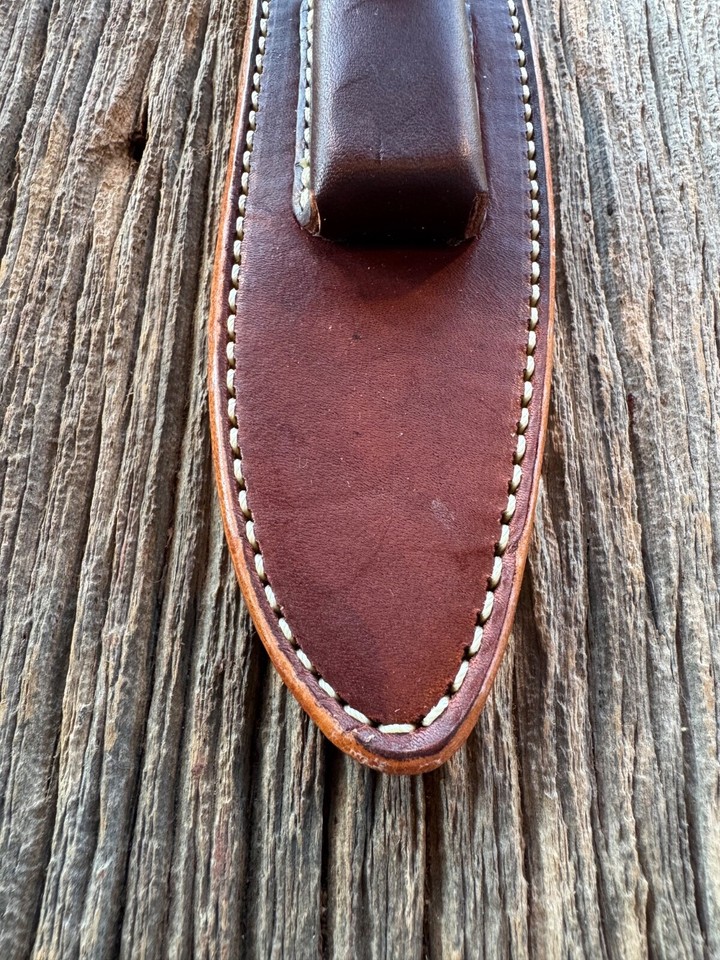 New Randall Sullivans by Gutcher Leather Knife Sheath Small Sasquatch ...