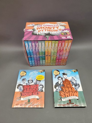 The Complete Monty Python's Flying Circus 14 DVD Box Set + Freebies NEW ...