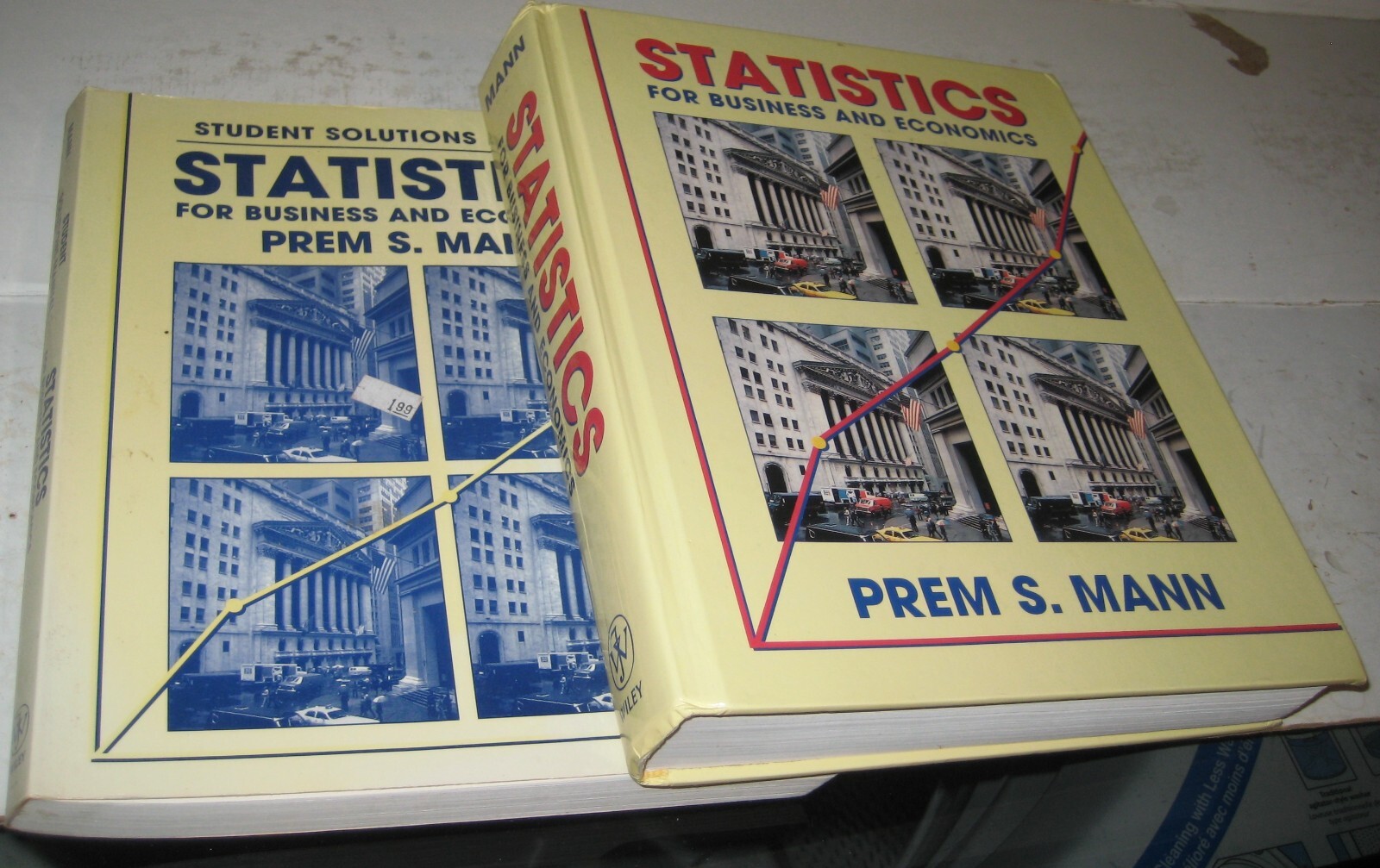 Statistics for Business and Economics by Prem S. Mann (1994, Hardcover ...