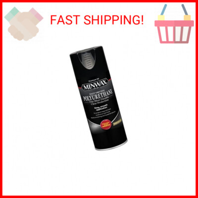 Minwax Fast Drying Polyurethane Spray, Protective Wood Finish, Clear ...