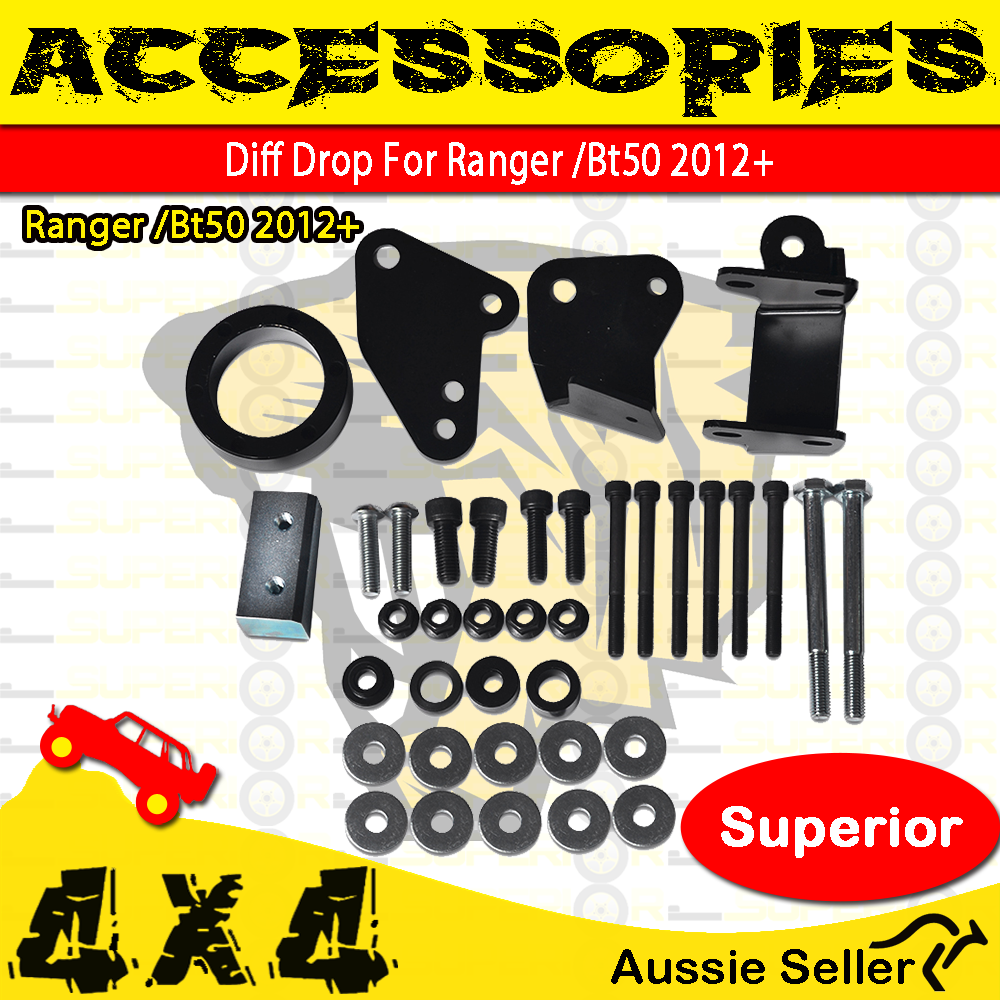 25MM DIFF DROP KIT For FORD RANGER PX for MAZDA BT50 EVEREST 2012 ...