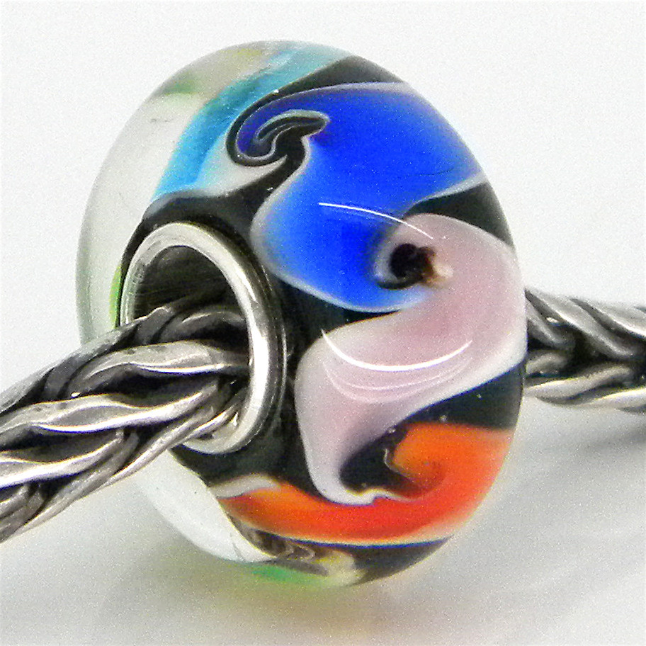 MURANO GLASS BEAD AUTHENTIC 925 STERLING SILVER FIT EUROPEAN CHARM ...