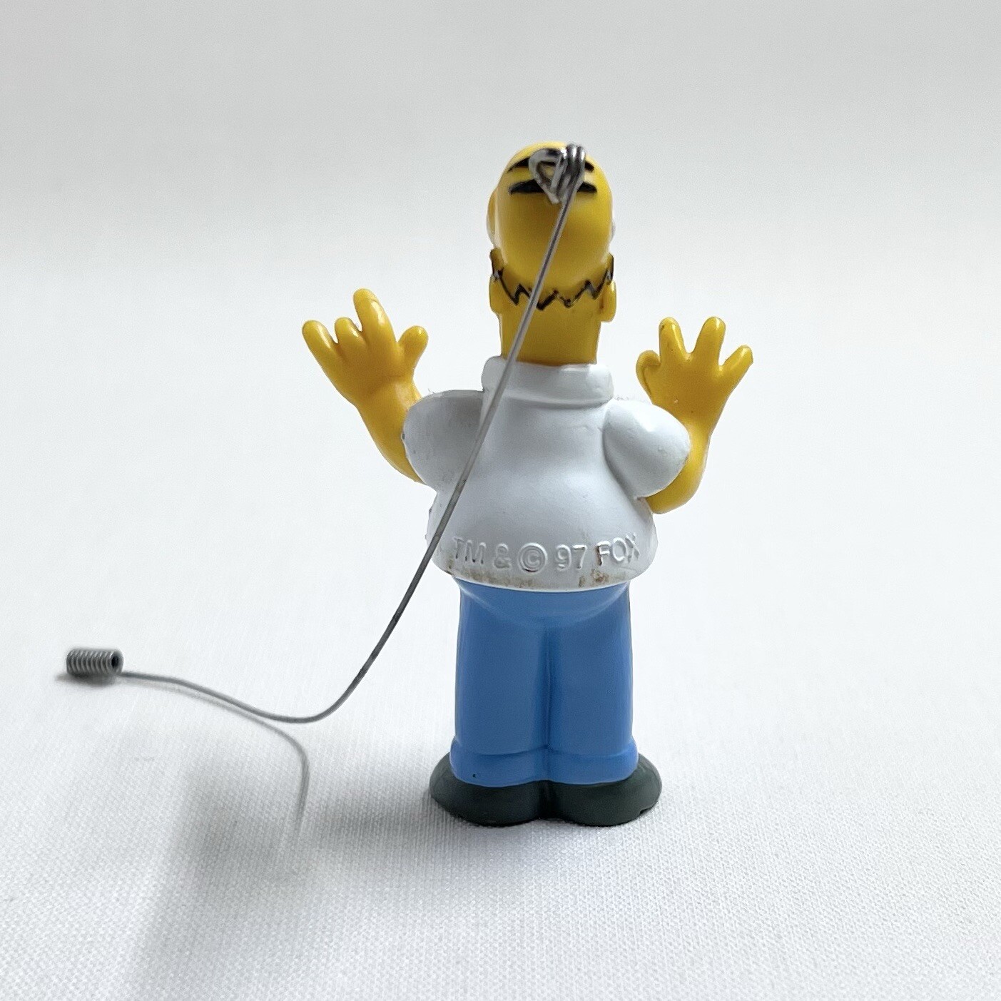 Homer Simpson 1997 Figure Wire Loop Lisa Simpson Figure The Simpsons ...