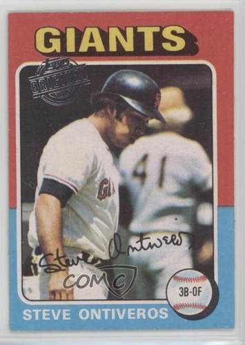 2015 Topps Originals Buybacks Steve Ontiveros #1975-483 | eBay