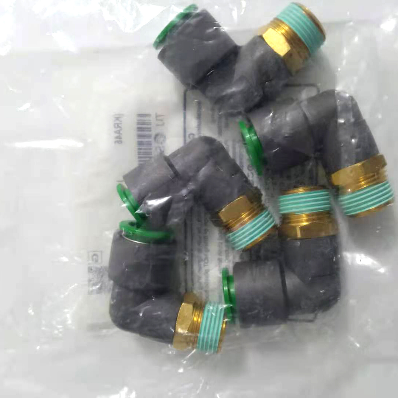 15 PCS SMC KRL06-02SW2 Flame Resistant FR One-touch Fittings for sale ...