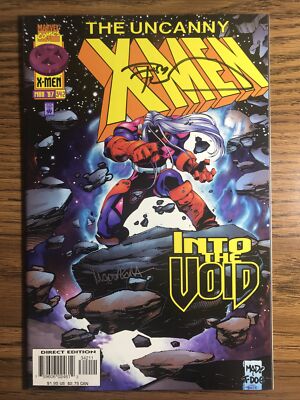 UNCANNY X-MEN 342 NM SIGNED BY JOE MADUREIRA & TIM TOWNSEND MARVEL ...