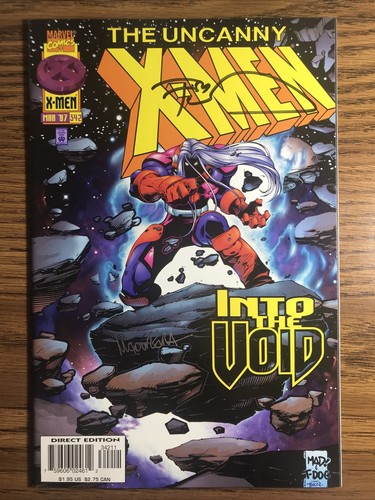 UNCANNY X-MEN 342 NM SIGNED BY JOE MADUREIRA & TIM TOWNSEND MARVEL ...