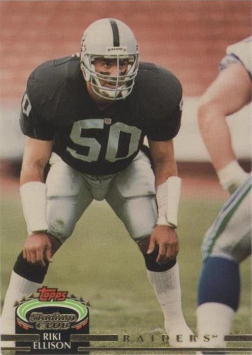 1992 Topps Stadium Club - Riki Ellison #449 for sale online | eBay