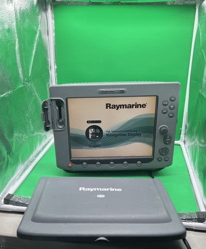 Raymarine E120 Classic GPS Chartplotter MFD , NEW Cable, Bracket! - Sun Cover | eBay