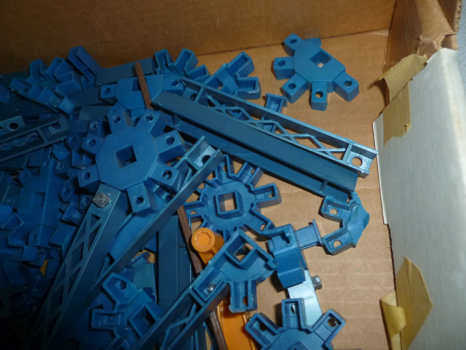 VINTAGE BOXED CONSTRUCT ALL 1000 TRANSOGRAM 1966 BUILD SET 3500 RIV-A ...