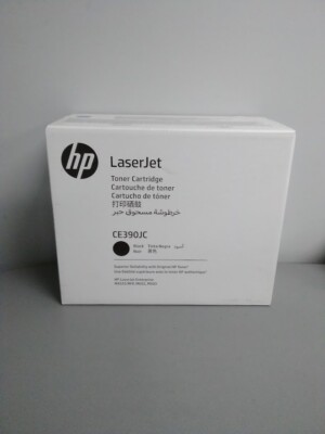 HP CE390JC 90x High Yield Black Toner Cartridge Genuine New SEALED ...