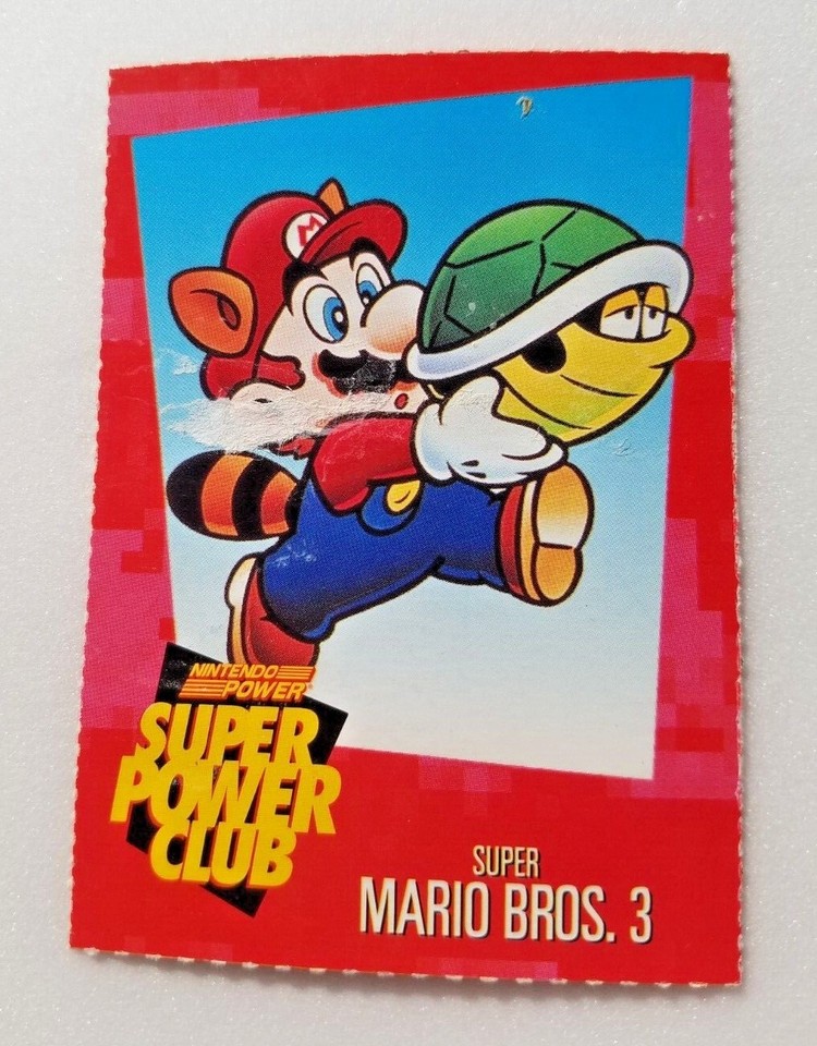 Nintendo Power - Super Power Club Cards - You Pick (from drop-down ...