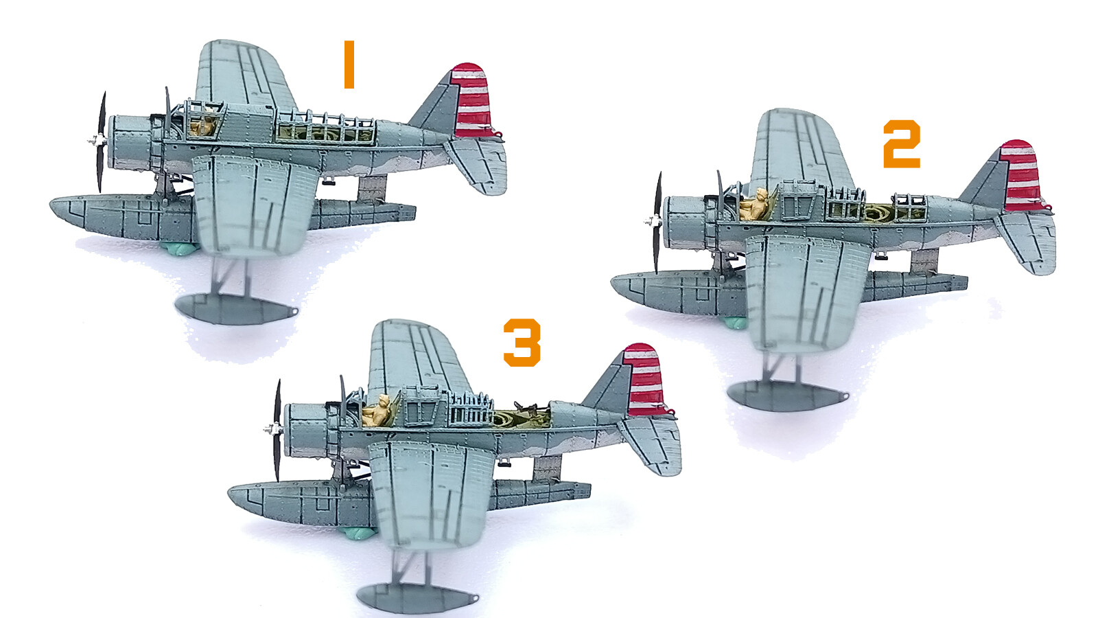 YZM Model YZ-031B 1/350 VOUGHT OS2U-3 KINGFISHER SEAPLANE | eBay