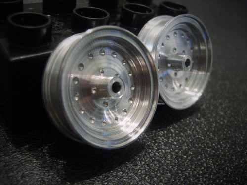 Scale Repro's Plus 1710 1/16 Aluminum Funny Car Front Rims/ 0 Hole ...