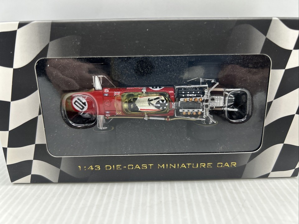 1:43 QUARTZO 1968 LOTUS 49 G. HILL #10 SPANISH GP WINNER LTD ED jm ...