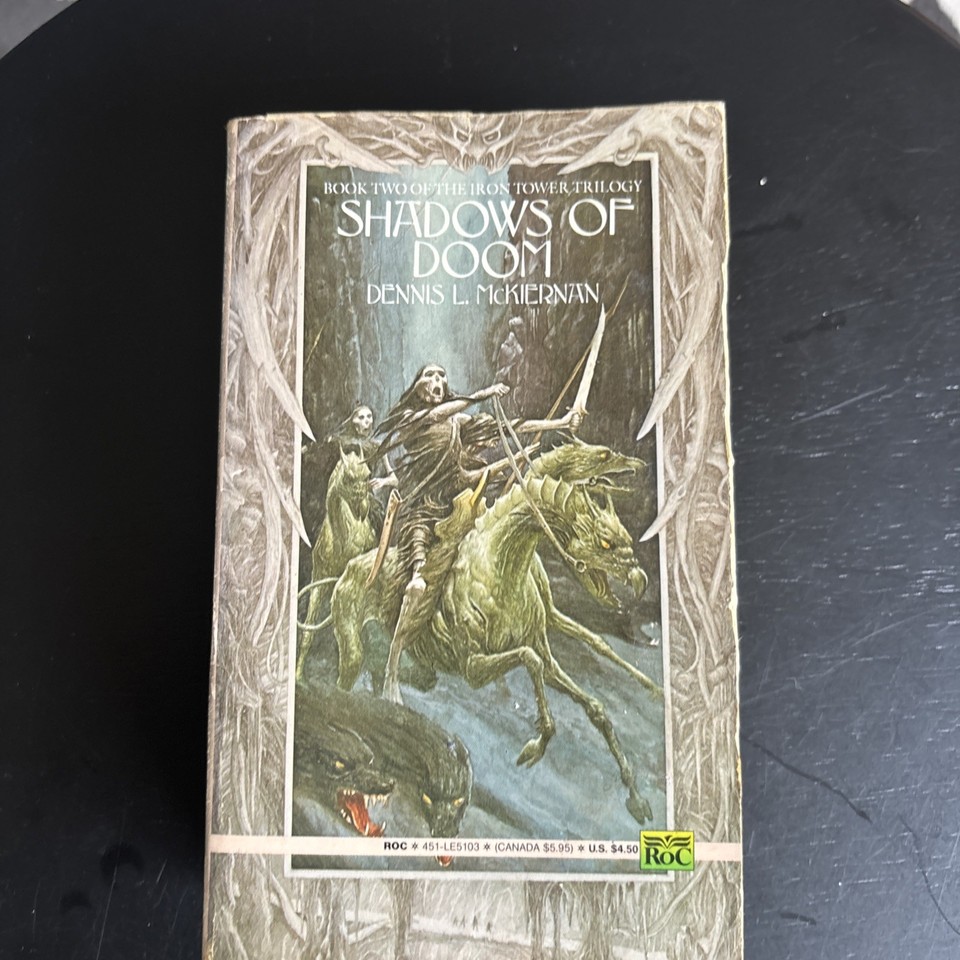 Dennis L. McKiernan The Iron Tower Trilogy. 1-3 All 1st Signet Printing ...