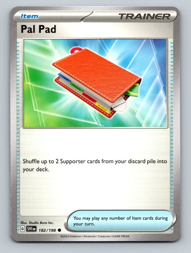 Pal Pad Common SV01: Scarlet & Violet Base Set #182/198 tcg Pokemon ...