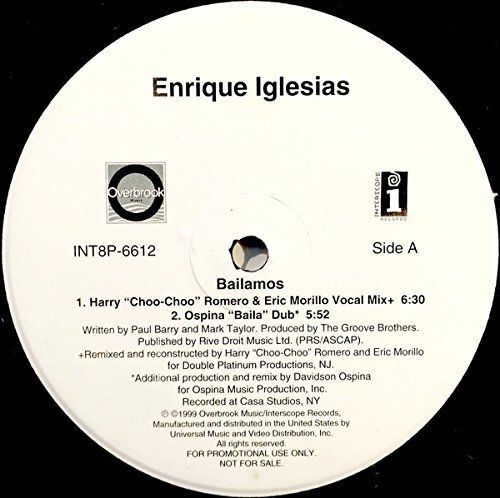 ENRIQUE IGLESIAS BAILAMOS NEW 7 INCH VINYL DISC 606949710415 | eBay