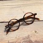 Vintage Small Round Tortoise Full Rim Acetate Eyeglass Frames Unisex ...
