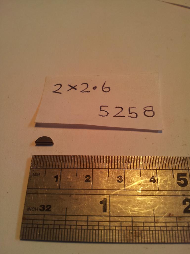 METRIC WOODRUFF KEYS SIZES 2mm 3mm 4mm 6mm 8mm 10mm Gears Motor Shaft ...