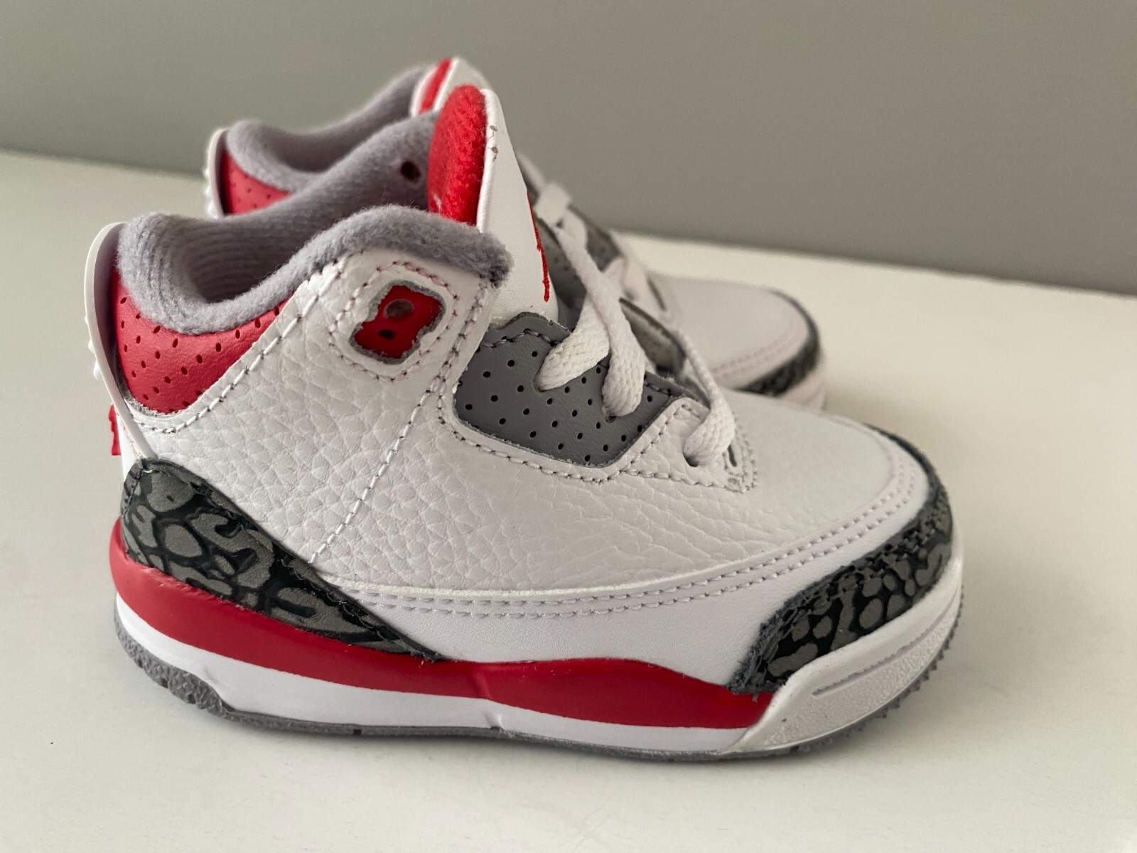 Air Jordan 3 Retro (TD) ‘Fire Red’ Toddler Size 9c DM0968-160 for sale ...