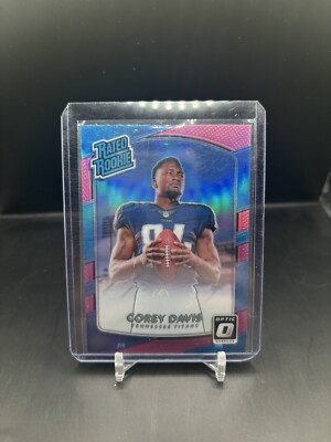 Corey Davis 2017 Optic Rated Rookie Pink Titans | eBay