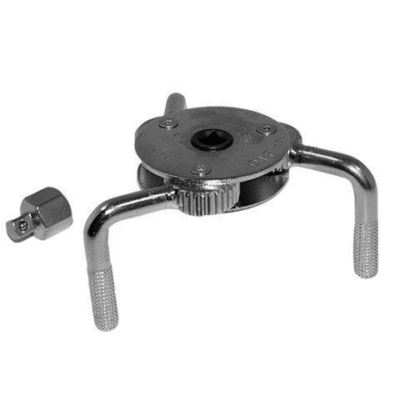 SATRA 3 Leg 2 Way Oil Filter Claw Wrench 1/2" & 3/8" Removal Tool Fuel ...