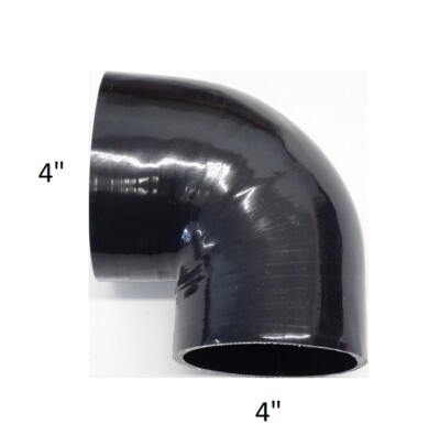 LS1 LS6 Intake Air Inlet Hose Silicone Black Elbow 90 4" Turbo Throttle ...