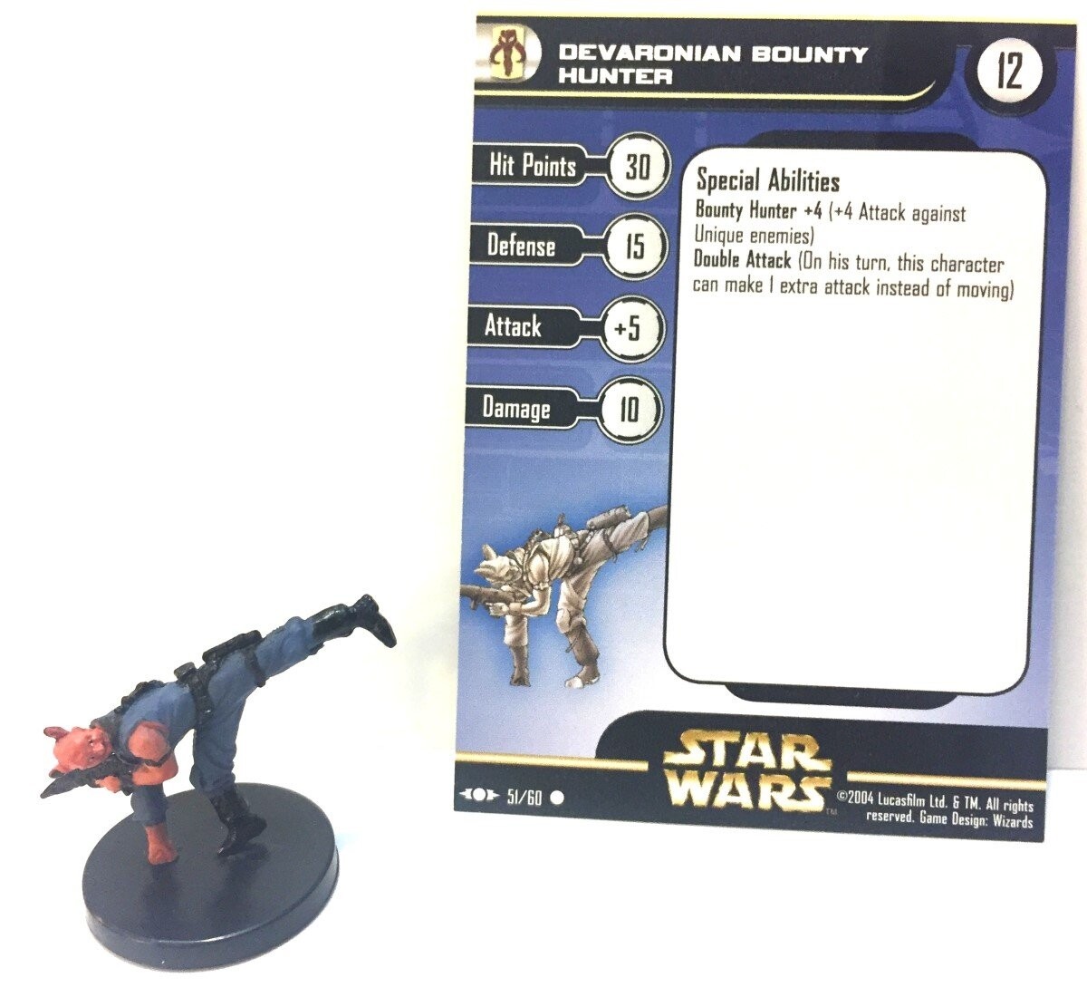 12X Star Wars Clone Strike 51/60 Devaronian Bounty Hunter (C ...