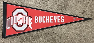 Ohio State Buckeyes Roll up Premium Felt Pennant 12"x30" WINCRAFT NEW ...