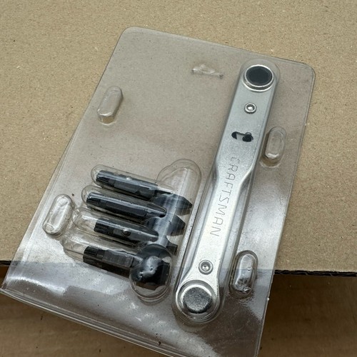 Vtg Sears Craftsman Nos 5pc Offset Ratcheting Screwdriver Set 41469 ...