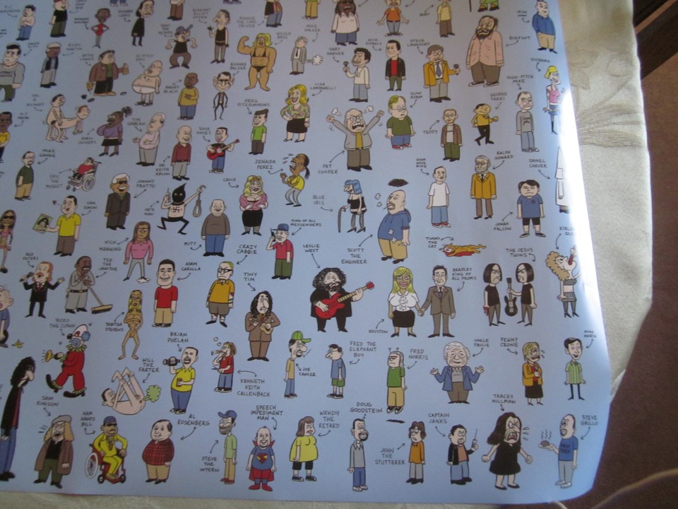 HOWARD STERN Wack Pack Poster 23x35 (Brand New) MERRY CHRISTMAS GIFT | eBay