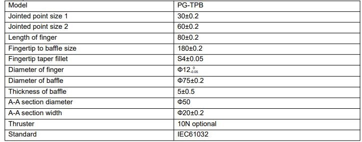 Test probe B (jointed test finger) per IEC 61032 figure 2 | eBay