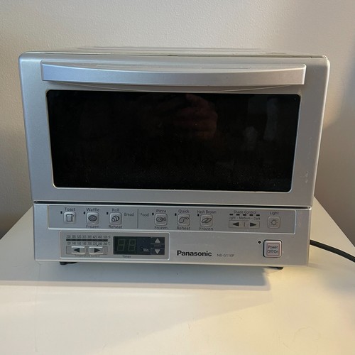 Panasonic NB-G110P Flash Xpress Compact Toaster Oven w/ Double Infrared ...