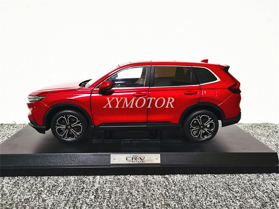 NEW 1/18 Honda CRV CR-V 2023 SUV Diecast Metal Model Car Red/White ...