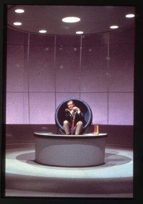 Guy Doleman The Prisoner Number 2 Aarnio Ball Chair Vintage 35mm ...