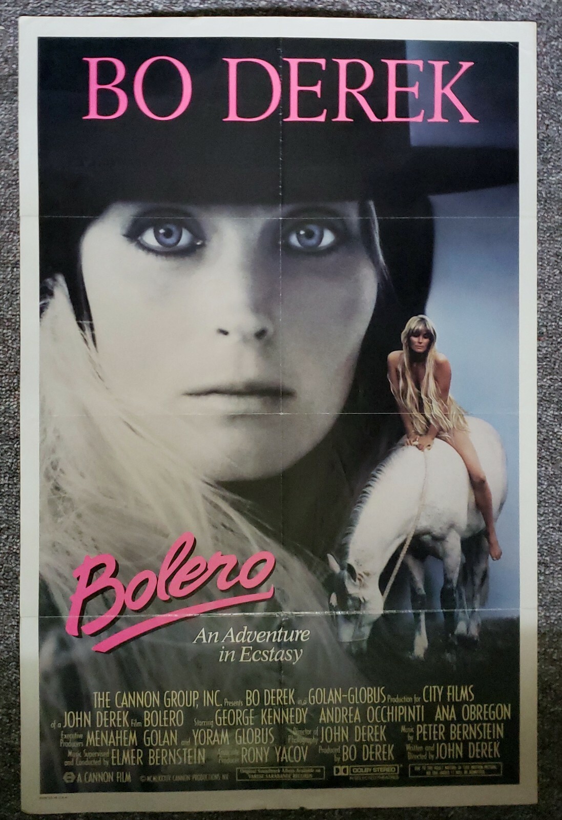 BOLERO 1984 BO DEREK George Kennedy Andrea Occhipinti ORIGINAL One ...