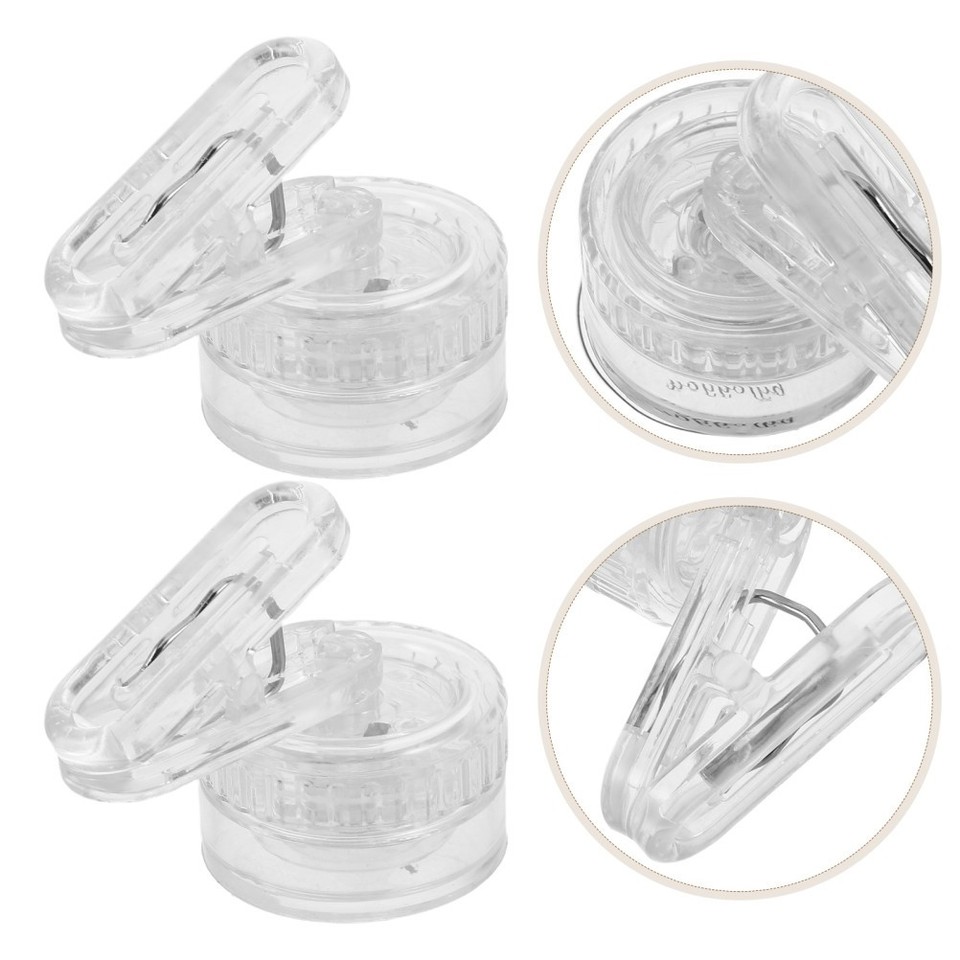 2 Pcs Reusable Glove Suction Clip Rotating Display Hook Easy Install | eBay