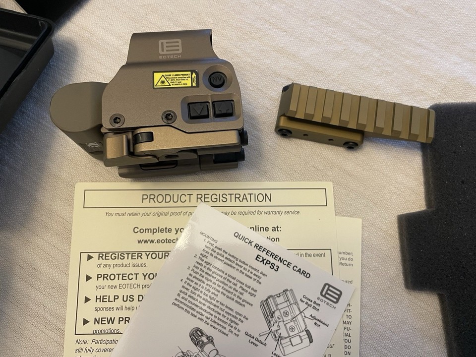 Eotech EXPS3-2 FDE with Unity Fast Riser | eBay