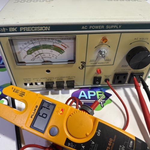 B&K Precision 1655A 0- 150V 3A AC Iso Transformer/Power Supply. Works ...