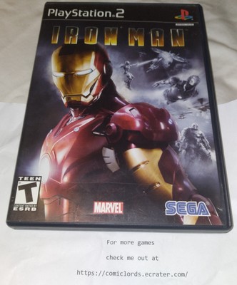 Iron Man (Sony PlayStation 2, 2008) PS2 Black Label 10086631166 | eBay