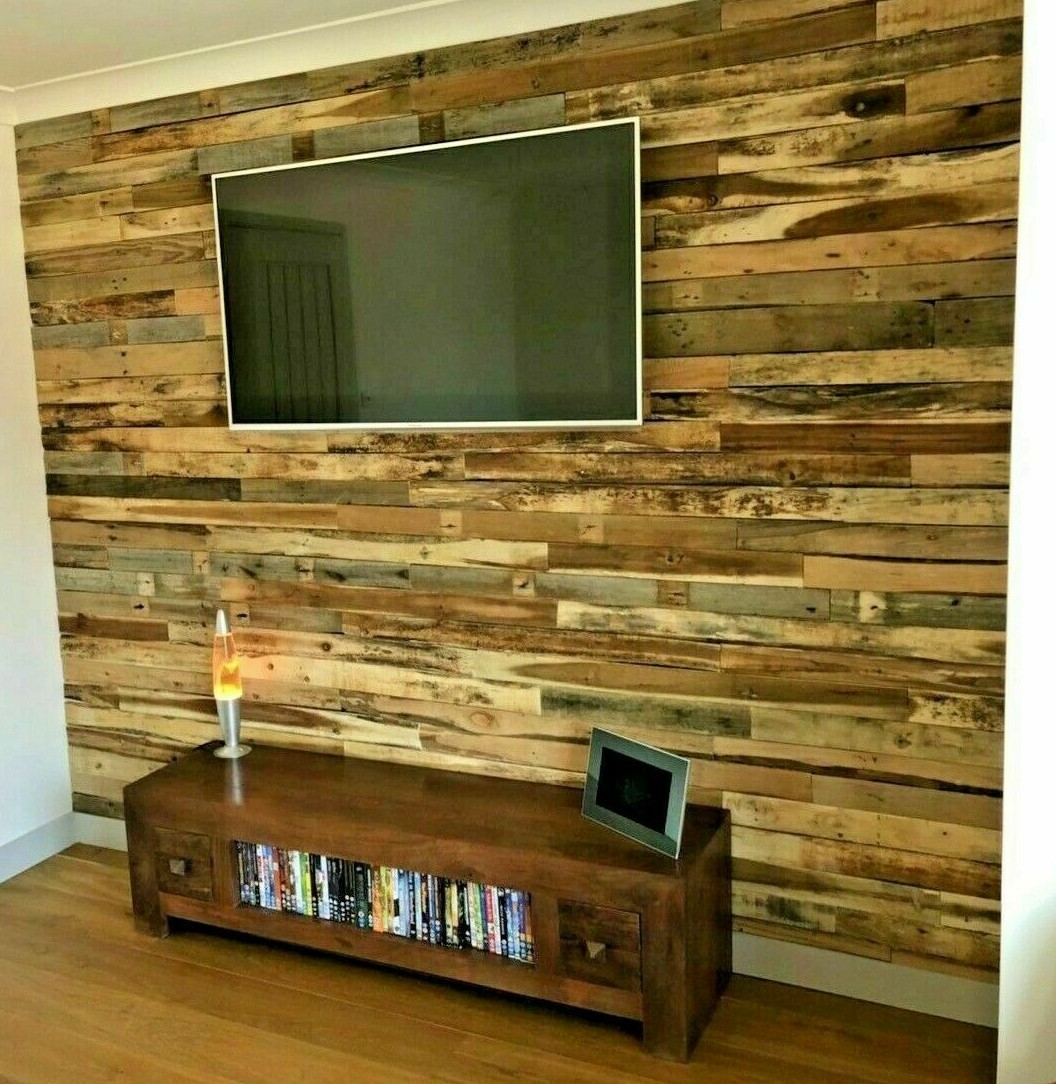 Wood Pallet Wall Designs Reclaimed Pallet Wood Walls | SLC Pallet