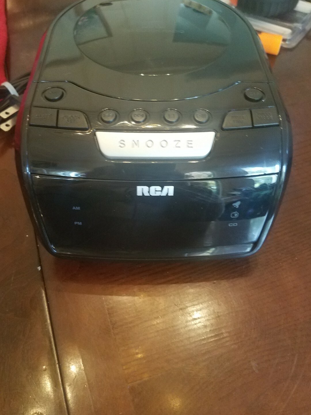 RCA AM/FM CD Clock Radio Rare Vintage collectible used in excellent ...
