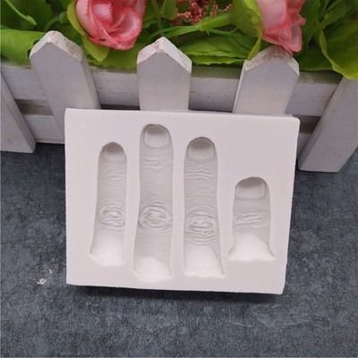 Chocolate Mould Finger Sugarcraft Mold Baking Mould Halloween Silicone ...