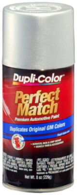 DUPLI-COLOR BGM0508 PERFECT MATCH GM ULTRA SILVER METALLIC AREOSOL ...