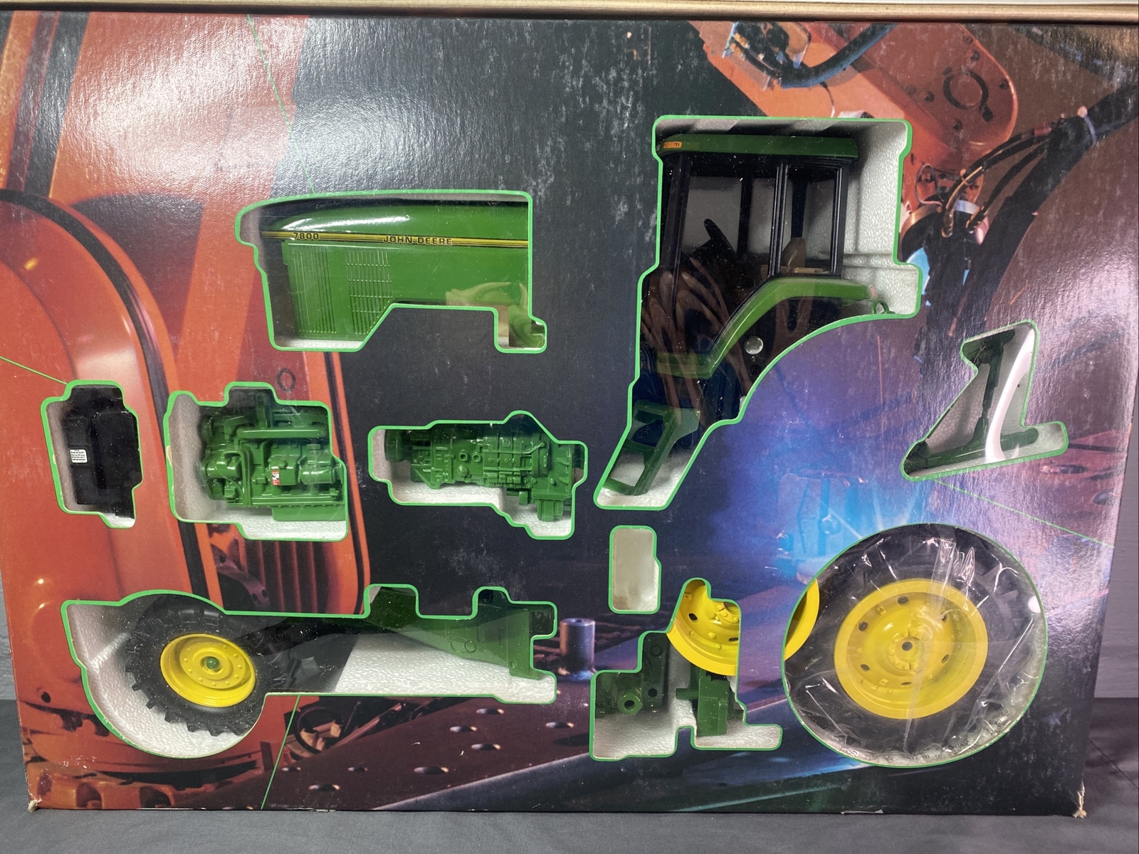 New 1992 John Deere ERTL 6000/7000 Series Tractor Model Kit 5717 | eBay