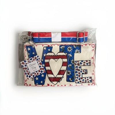 Brighton Crossbody 2024 Election Day Pouch Bag New With Tag | eBay