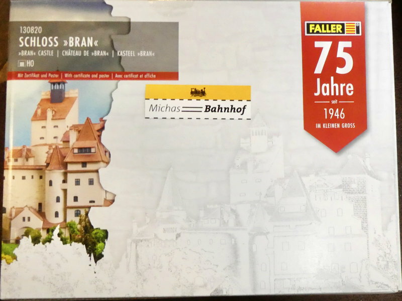 FALLER 130820 Bran Castle Kit for sale online | eBay